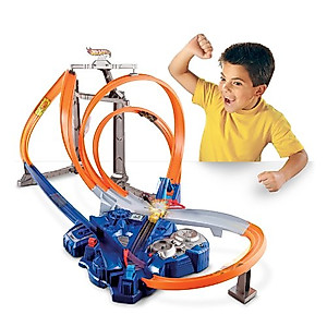 Hot Wheels Triple Track Twister Track Set
