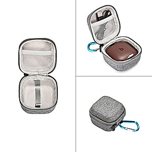 Hard Carrying Case for Beats Fit Pro x Kim Kardashian, EVA Storage Bag Compatible with Apple Beats Fit Pro Wireless Bluetooth Earbud Travel Box -Only Case (Grey)