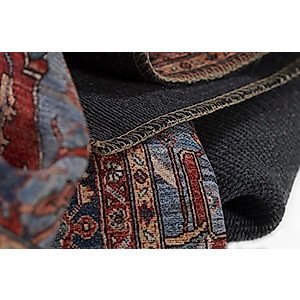 Momeni Afshar Polyester Area Rug, Red, 3' X 5' (AFS37)