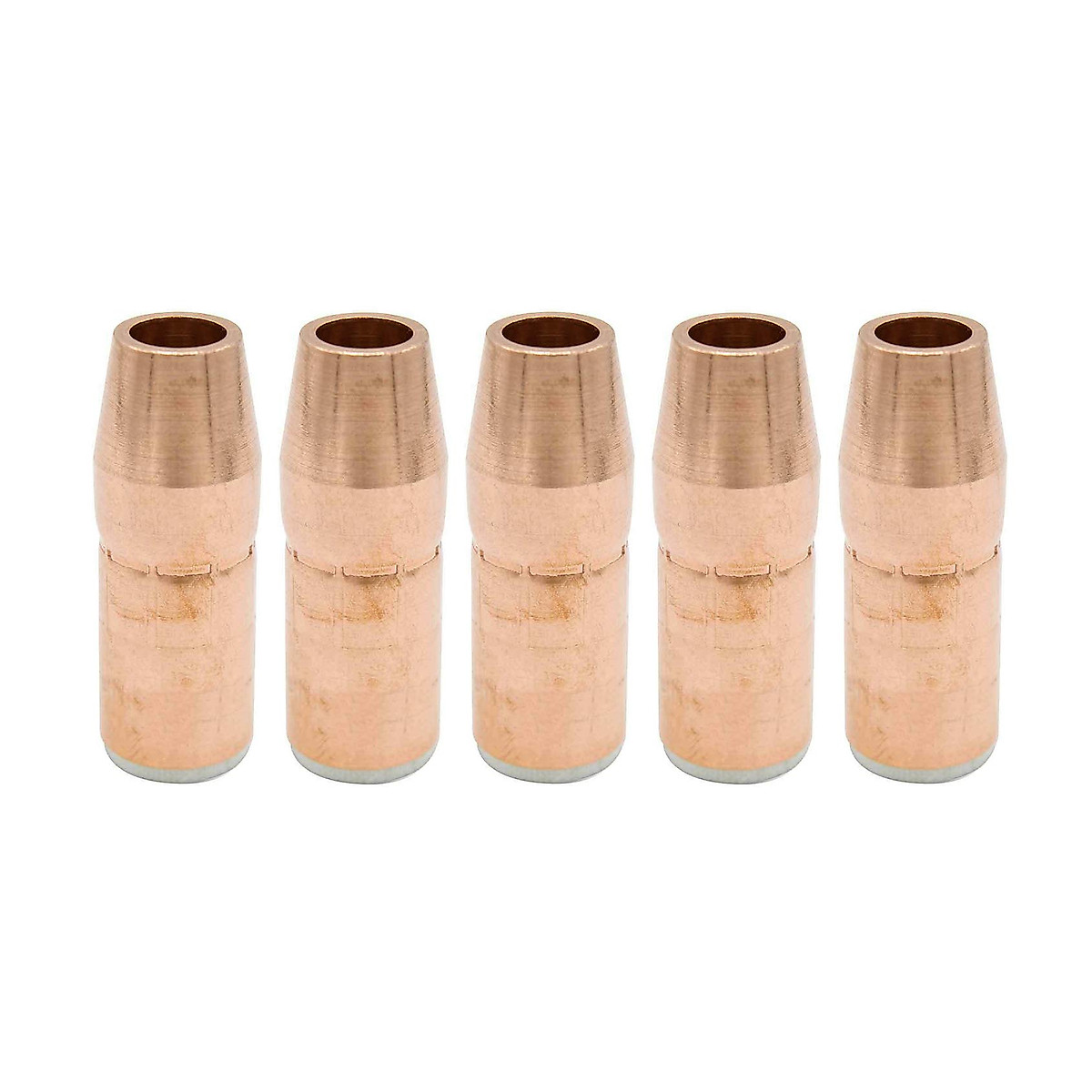 Nozzle For N-M1200C 1/2" Flush AccuLock MDX Fits Miller MDX-250 Mig Gun (5-PK)