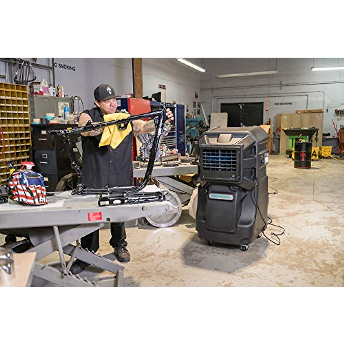 Portacool PACJS2301A1 Jetstream 230 Portable Evaporative Cooler, Black