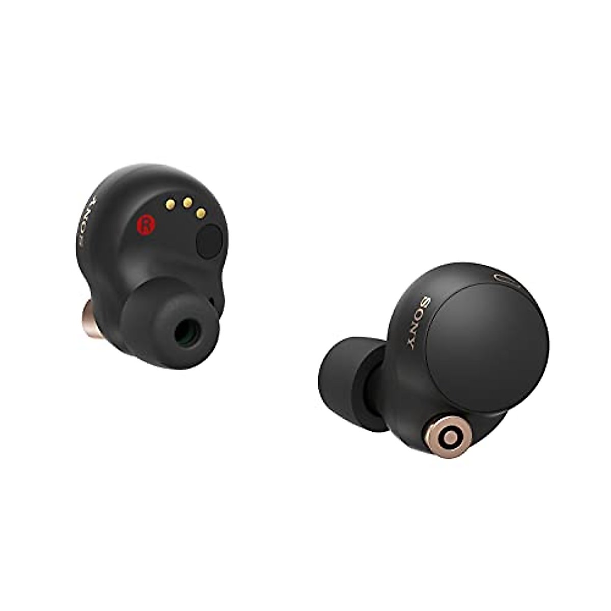 Sony WF-1000XM4 Truly Wireless Noise Cancelling Headphone - Optimised for Alexa and Google Assistant - with Built-in mic for Calls - Bluetooth Connection - Black/Copper