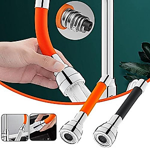 Rubber Universal Rotating Retractable Faucet Splash Extender Nozzle Arm Adjust Kitchen Washbasin Bubbler Fi O6R8 Robotic Faucets