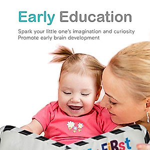 Urban Kiddy™ Baby's My First Family Album | Soft Photo Cloth Book Gift Set for Newborn Toddler & Kids (Elephant)