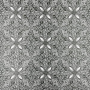 Yifasy 19.7ft Roll Black and White Petal Shelf Liner Peel and Stick Countertop Shelving Paper Wallpaper Cabinet Chest Vinyl Film (M-236.2x17.7 Inch)