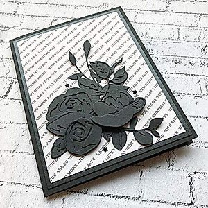 Black Licorice Cardstock Paper - 8.5 X 11 Inch 100 Lb. Heavyweight Cover -25 Sheets From Cardstock Warehouse