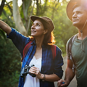 Barska AB13346 X-Trail 8x30 All-Metal Field Compact Binoculars for Adults and Kids, Birding, Hunting, Sports, etc