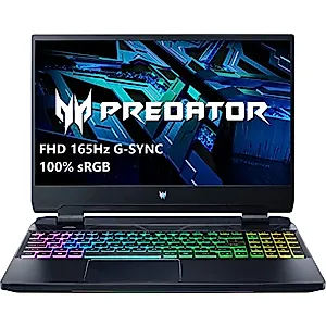 2022 Acer Predator Helios 300 Gaming Laptop, 15.6" FHD IPS 165Hz 3ms, 12th Gen Intel 14-Core i7-12700H, GeForce RTX 3060 140W, 16GB DDR5, 2TB PCIe SSD, TB 4, WiFi 6, RGB, SPS HDMI 2.1 Cable, Win 11