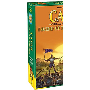 CATAN Legend of The Conquerors Scenario for CATAN Cities and Knights Board Game Expansion | Family Board Game | Adventure Board Game | Ages 12+ | for 3 to 4 Players | Made by Catan Studio
