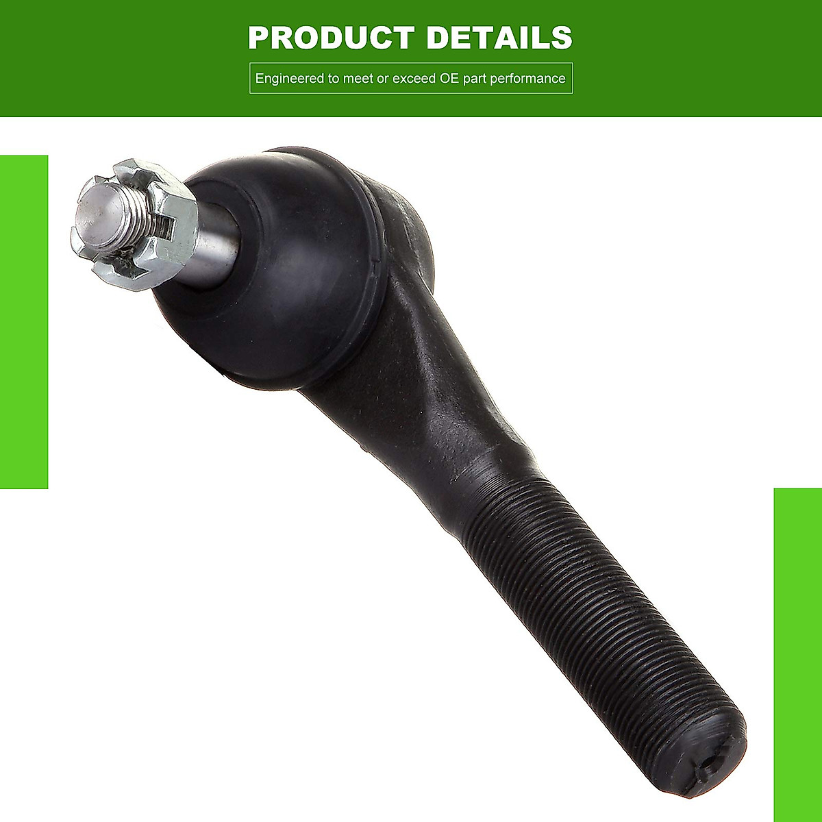 SCITOO 10pcs 4WD Front Suspension Kit Inner Tie Rod End Outer Tie Rod End Adjusting Sleeve Lower Ball Joint Upper Ball Joint Fit 1987-1996 For Ford For F-150 Bronco