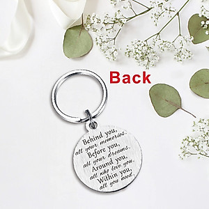 Laluminter 30 Years Old Birthday Gifts for Women Men - Happy 30th Birthday Bday Decorations Keychain Presents for Him Her