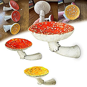 Floating Shelves, ?2022? Cute Room Decor, Floating Shelf, Whimsical Mushroom , Wall Mounted, Creative Art Rack for Living Room Kitchen Bathroom (ALL-3PCS)