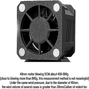 Air Blower Super Jet Fan, Jet Dry Mini Blower, Jet Dry Blower, Turbo Powered Mini Portable Blower, 150000 RPM Mini Jet Blower for Cleaning, Camping, Outdoors (Color : 1pcs)