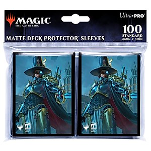 Ultra PRO - Magic: The Gathering - Warhammer 40K (Inquisitor Greyfax) 100ct Card Sleeves - Protect Your Collectible Trading Cards, and Gaming Cards from Wear, Tear, with ChromaFushion Tech