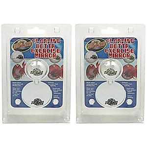 Zoo Med Floating Betta Exercise Mirror (2 Pack)