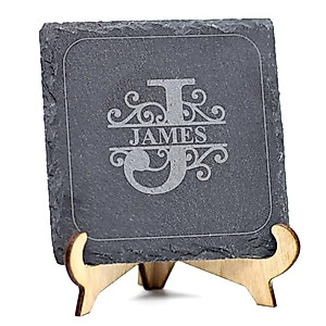 Personalized Whiskey Glass, Customized Engraved Monogram Cocktail Glass, 11 oz Custom Whiskey Gift Glass Birthday Gift For Him and Her (1 Glass)