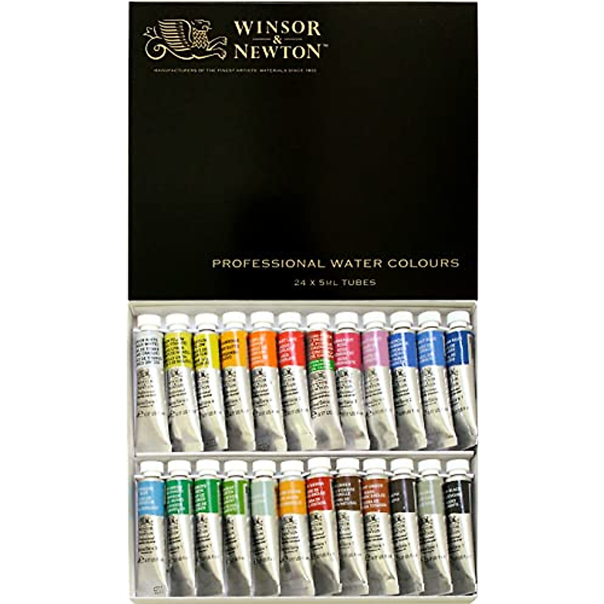 Windsor & Newton Artist Watercolor 5ml 24 Color Set