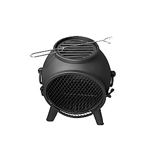 The Blue Rooster Chiminea and Fire Pit Grate - 1 Piece - 8.75"