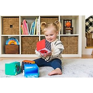Baby Einstein Explore & Discover Soft Blocks Toys, Ages 3 months +