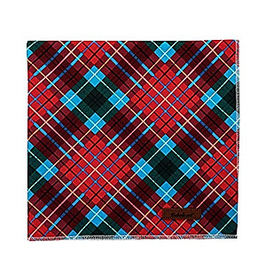 Babole Pet Christmas Dog Bandanas, 1PC Red Washable Square Dog Scarfs for Small Medium Large Dogs Adjustable Dogs Bib Scarfs for Girl and Boy(L)