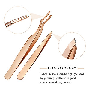 Higu clace Clusters Lashes 140PCS, DIY Eyelash Extensions 3D Fluffy Mixed 10-16mm Eyelash Clusters 3 Pcs DIY Eyelash Applicator Tool Stainless Steel Cluster Lash Tweezers Eyelash Tweezers Application