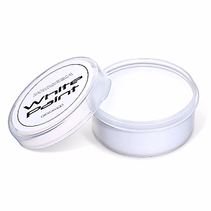 BOBISUKA White Face and Body Paint,Professional Oil Based Creamy Painting Palette For Party Halloween Stage Cosplay Clown Sfx Makeup - Non Toxic For Adults And Kids (Large 70g/2.46oz)