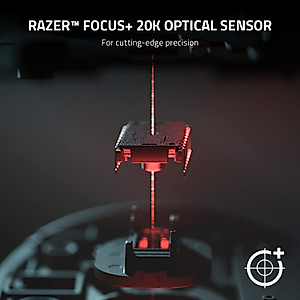 Razer DeathAdder V2 Gaming Mouse: 20K DPI Optical Sensor - Fastest Gaming Mouse Switch - Chroma RGB Lighting - 8 Programmable Buttons - Ergonomic Shape - Halo Infinite Edition