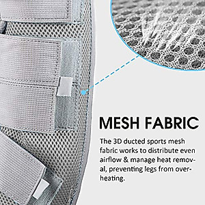 Harrison Howard Horse Fly Boots Horse Leg Guards Set of 4 -Silver (Full)