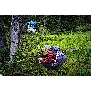 Sawyer Products SP160 One Gallon Gravity Water Filtration System w/Dual-Threaded Mini Filter, Blue/White/Clear