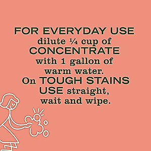 MRS. MEYER'S CLEAN DAY Multi-Surface Cleaner Concentrate, Use to Clean Floors, Tile, Counters, Geranium, 32 fl. oz