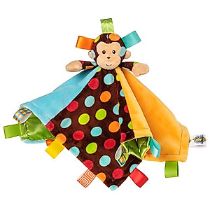 Mary Meyer Taggies Dazzle Dots Character Blanket, Monkey
