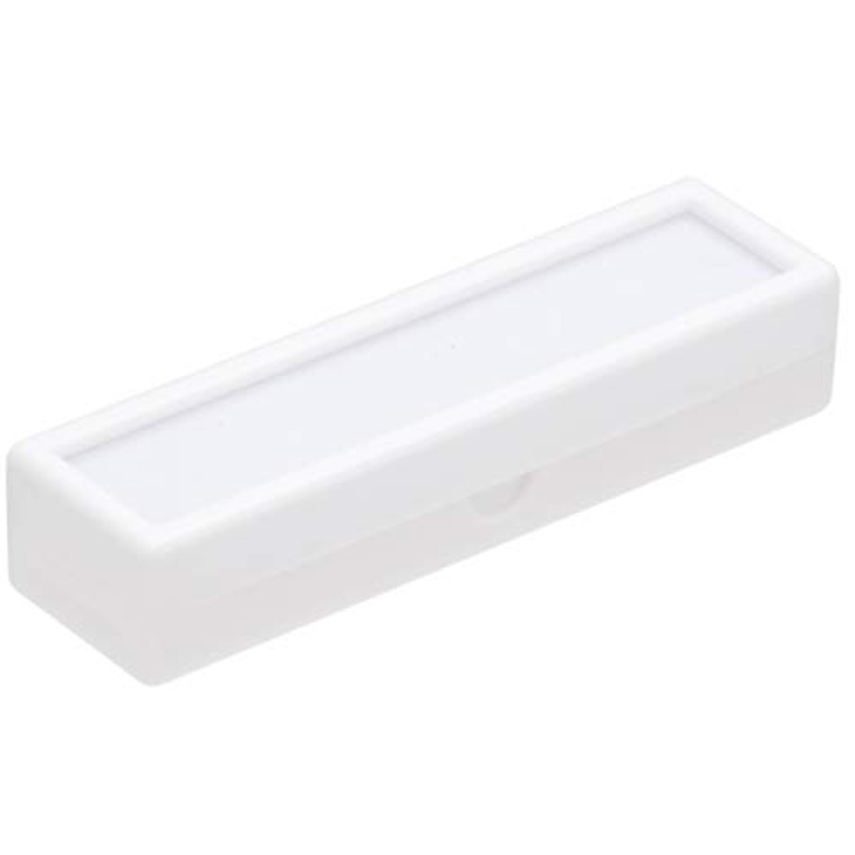 8 PCS Loose Gemstone Display Box Jewelry Box Container with Glass Top Lids for Gems, Diamond,Diameter 4”(White)