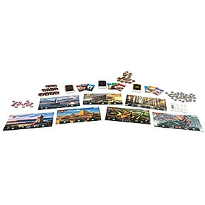 7 Wonders Board Game BASE GAME (New Edition) | Family Board Game | Civilization Board Game for Adults | Strategy Board Game for Game Night | 3-7 Players | Ages 10+ | Made by Repos Production