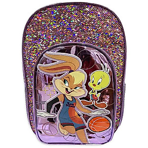 space jam Backpack For Boys, Girls, Kids, Adults Tune Squad School Bookbag Backpacks - Bugs, Taz, Looney Tunes