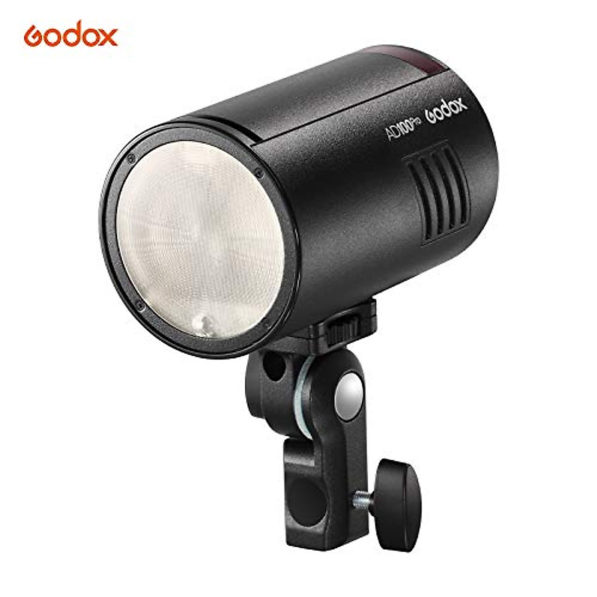 GODOX AD100Pro Pocket Studio Flash Light Photography Light OLED Screen 5800K 1/8000s Sync TTL/Multi/M Flash Built-in 2.4G Wilreless X System 5 Groups 32 Channels with Rechargeable 2600mAh Battery