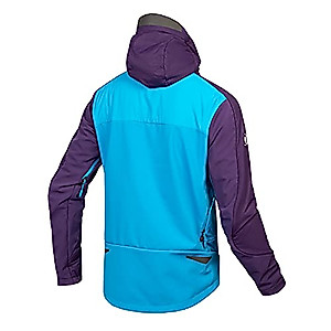 Endura Mens MT500 Mountain Cycling Jacket Freezing Point - Electric Blue, Large