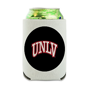 University of Nevada, Las Vegas Secondary Logo Can Cooler - Drink Sleeve Hugger Collapsible Insulator - Beverage Insulated Holder