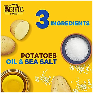 Kettle Brand Sea Salt Kettle Potato Chips, 7.5 Oz