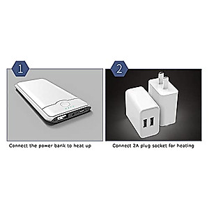 Small Reptile Heating Pad,6x3 inch USB Reptile Heat Pad with 3 Level Adjustable Function USB Heating Pad Pet Dog Heating Pad Terrarium Heat Mat for Lizards,Tortoise,Pets Seedling Small Animals