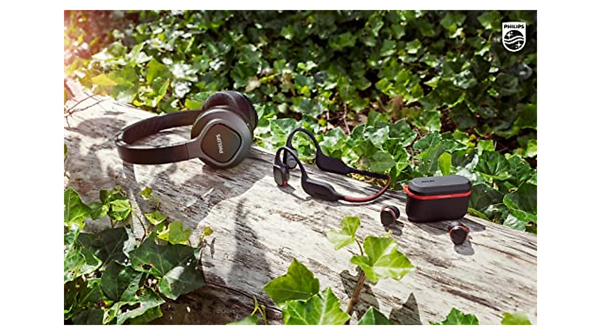 Philips GO A7607 Open-Ear Bone Conduction Headphones – Waterproof ...