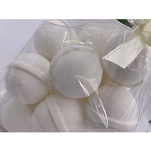 Spa Pure VANILLA Bath Bomb -14 Bath Bomb Fizzies - popular 1 oz gum drop shapped - ultra moisturizing with Shea, Mango & Cocoa Butter, makes a nice gift