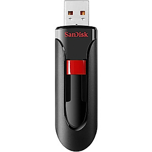 SanDisk Cruzer Glide 128GB Flash Drive (4 Pack) USB 2.0 Port Jump Drive Pen Drive (SDCZ60-128G-B35) Bundle with (1) Everything But Stromboli 4 Port USB 3.0 Hub