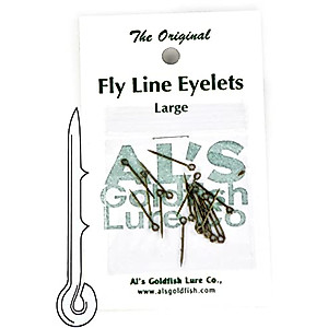Al's Goldfish Lure Co. FL2-24 Fly Line Eyelet, Large for line weights 6, 7, 8, 9