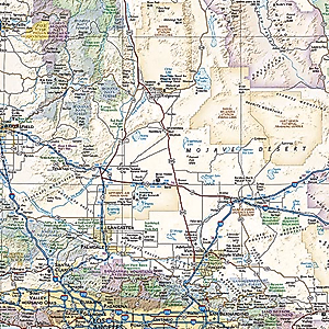United States, California and Nevada Map (National Geographic Adventure Map, 3119)