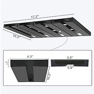 PTBeenta Plastic Wine Glass Rack, No Drilling Wine Glasses Holder Under Shelf & Cabinet, Hanging Stemware Rack Organizer Hanger for Bar Cabinet Kitchen, 4 Pack, Black, 4 Coasters Included