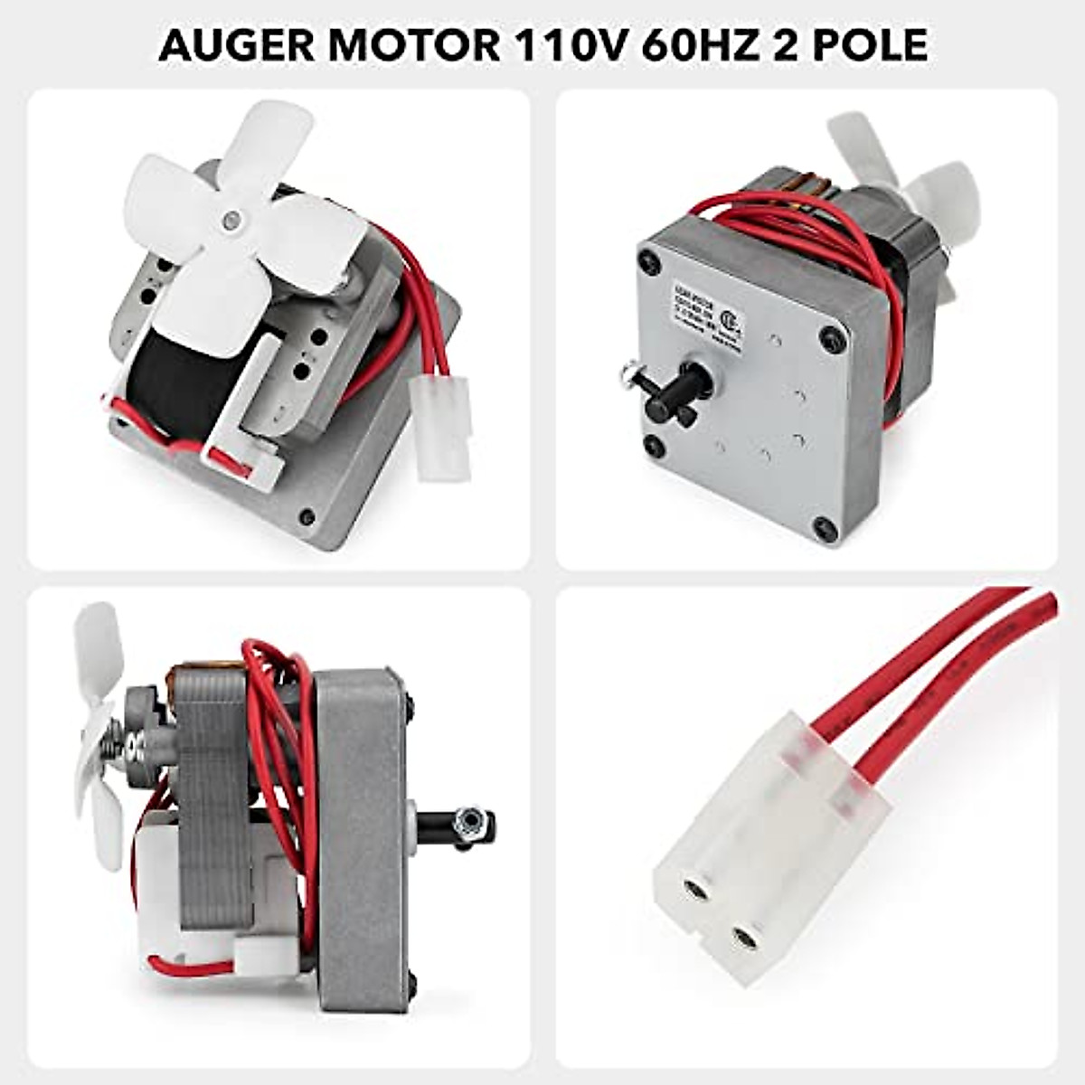 Stanbroil Replacement Auger Motor Kit/Drive Motor Kit Fits All Camp Chef Wood Pellet Grills