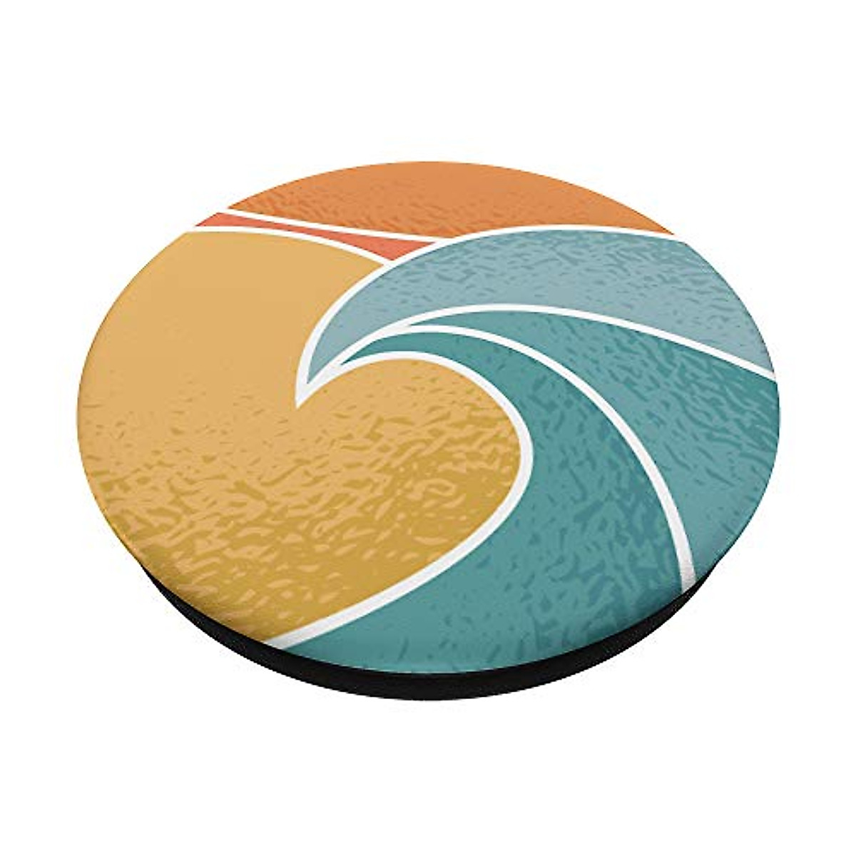Ocean Vacation Beach Sand Sea Palms Retro Sunset Wave PopSockets PopGrip: Swappable Grip for Phones & Tablets