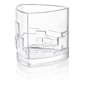 JoyJolt Revere Scotch Glasses, Old Fashioned Whiskey Glasses 11-Ounce, Ultra Clear Whiskey Glass for Bourbon and Liquor, Set Of 2 Glassware