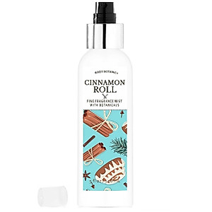 Cinnamon Roll ALCOHOL-FREE Perfume Fine Fragrance Mist by Body Botanic 5 Fl Oz 148 Ml ~ the Irresistibly Yummy Scent of Cinnamon Buns drizzled with Vanilla Buttercream Icing