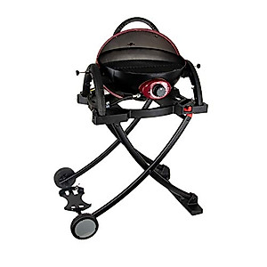 Ziggy Grills USZG1GCARTK Portable Gas Grill, Black